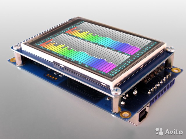 VU meter с OLED дисплеем на Arduino NANO