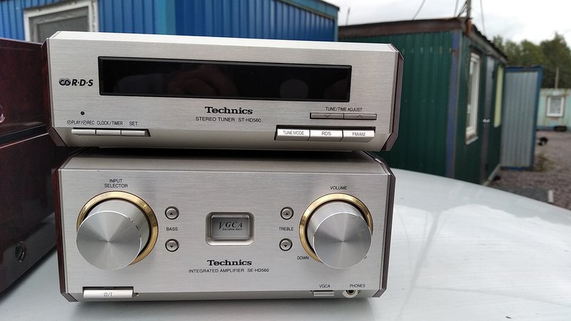 Technics sc-hd560 минисистема без акустики.