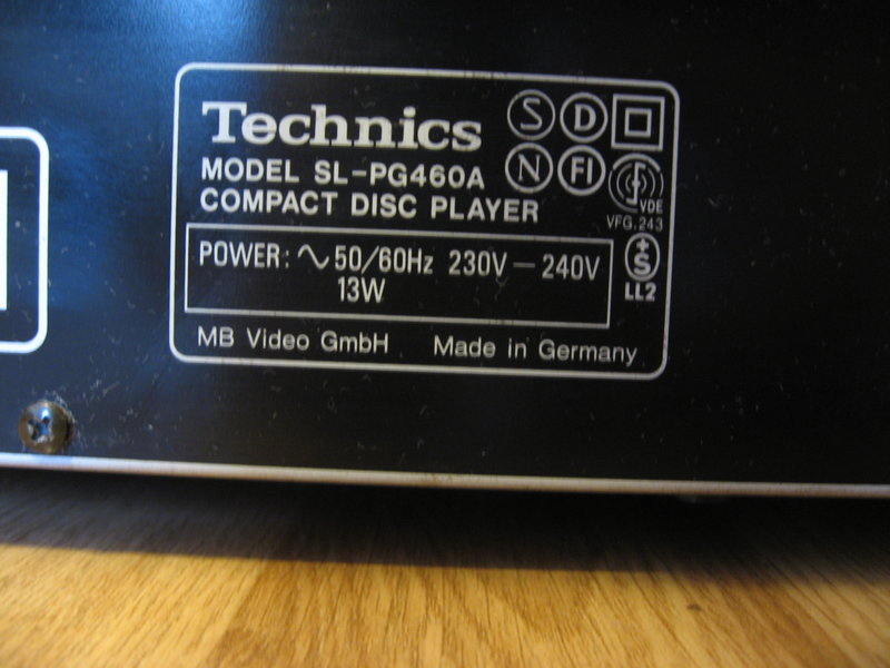 CD плеер Technics SL-P350